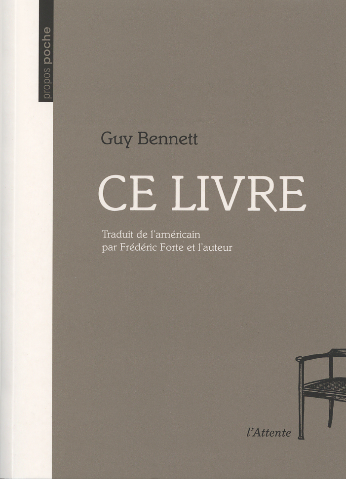 Ce livre - l'Attente